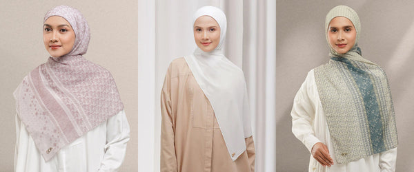 Tutorial Hijab untuk Pemula: Cara Pakai Pashmina Silk biar Tetap Stay ...